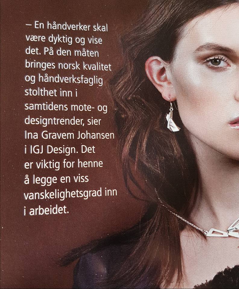 Yrke: Balansekunstner - Ina Gravem Johansen Design