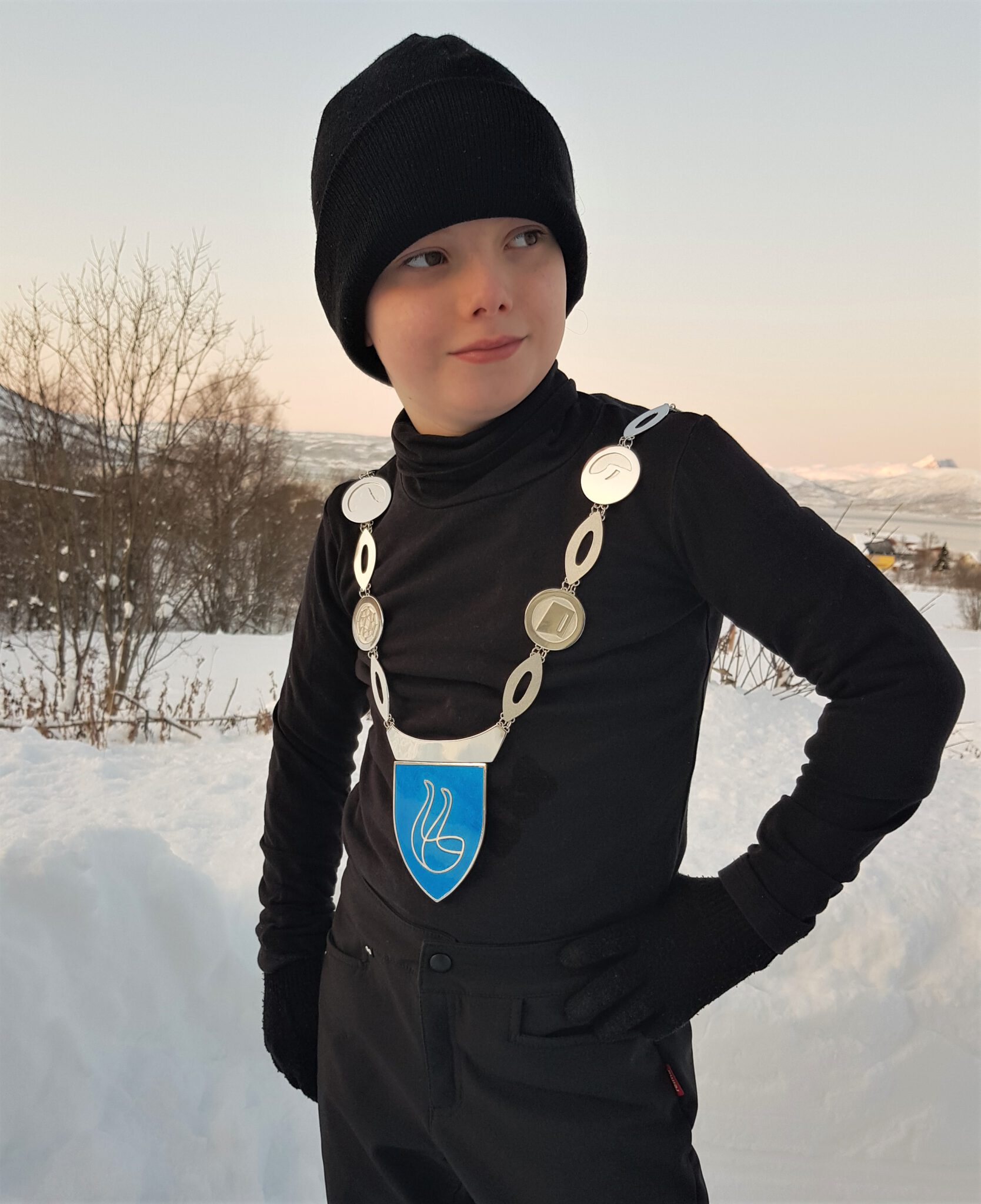 Ordførerkjedet til nye Hamarøy kommune - Ina Gravem Johansen Design