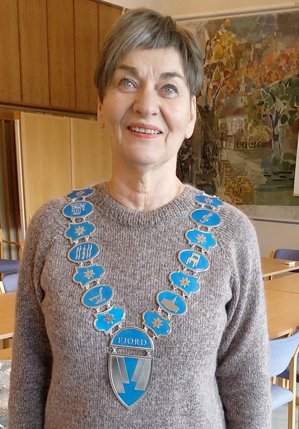 Fjord ordførerkjede - Ina Gravem Johansen Design